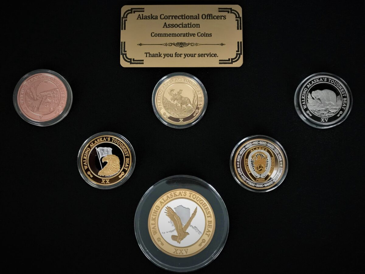 ACOA Commemorative Coins - Alaska Correctional Officers Association