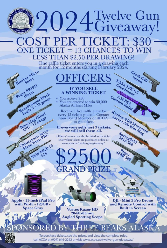 12 Gun Giveaway - Alaska Correctional Officers Association